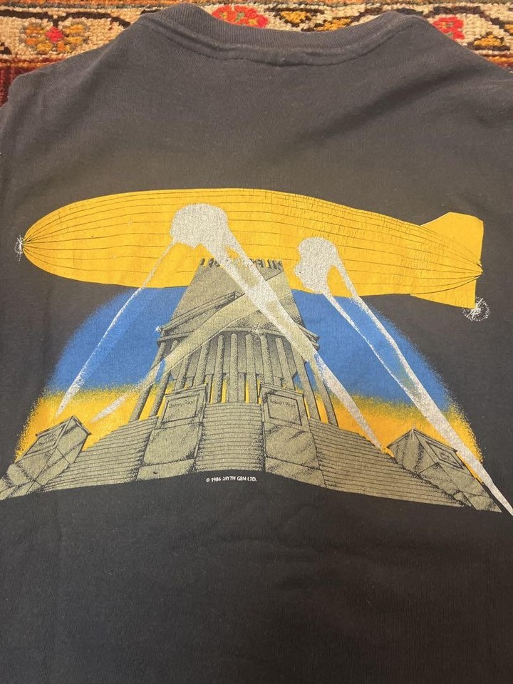 80s LED Zeppelin Led Zeppelin Vintage Band T-Shirt | eBay UK