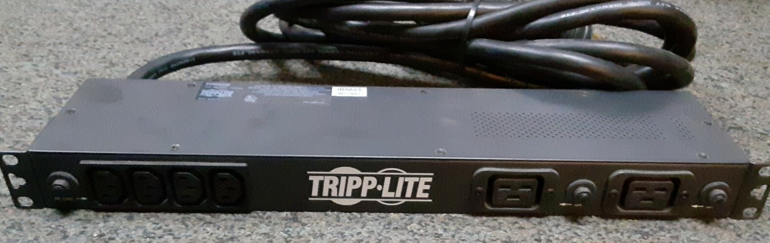 Tripp Lite PDU1230 1U w/15ft attached cord used fully functional. | eBay