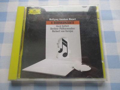 WOLFGANG AMADEUS MOZART 4 HORN CONCERTO GERD SEIFERT HERBERT VON ...