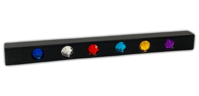 Red Force BLACK HOT ROD Gem Paddle Move Magic Trick Spots Change Mental ...