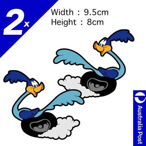 Road Runner and Wile E Coyote Funny ACME Stickers | eBay Australia