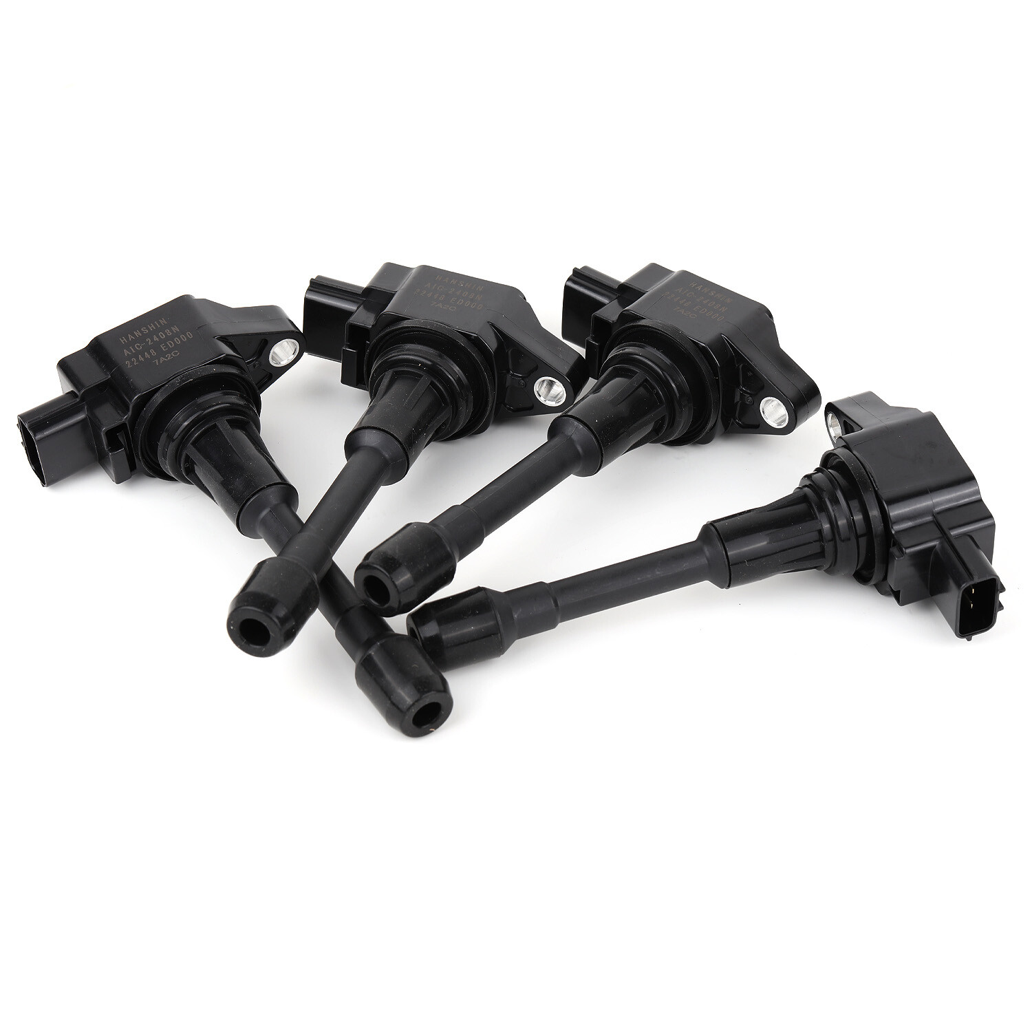 4pcs Ignition Coil Pack For Nissan Altima Sentra Rogue 2.5L 22448-JA00A ...