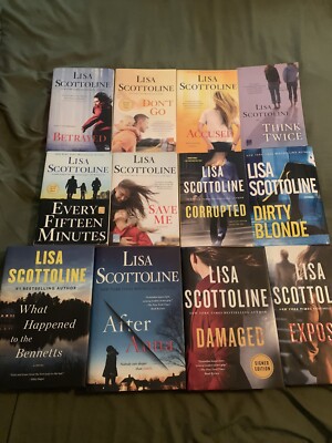 Lot Of 12 Books By Lisa Scottoline 5 Hardback & 7 Trade Paperback | eBay