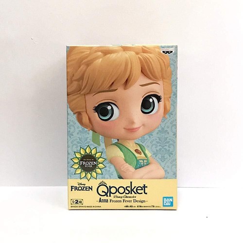 Banpresto Q Posket Disney Character -anna FROZEN FEVER DESIGN -Ana Rare ...