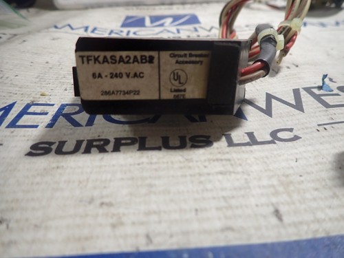 GE TFK Breaker Auxiliary Switch TFKASA2AB 6A 240 volt | eBay