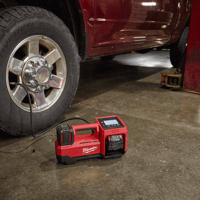 Milwaukee M18 18V Cordless Tire Inflator/Tire Air Compressor | eBay