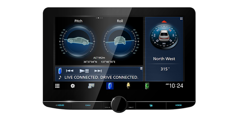 Kenwood DMX1058XR 10.1" Digital Multimedia Receiver Apple CarPlay ...