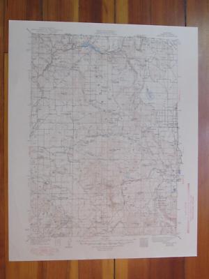 MacDoel California 1949 Original Vintage USGS Topo Map | eBay