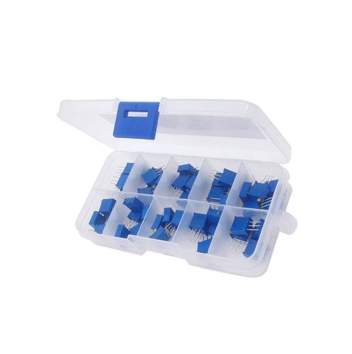 3296W Multi-turn trimmer potentiometer 3296 Variable Resistor Kits With ...