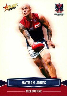 2013 MELBOURNE DEMONS AFL Card NATHAN JONES Champions | eBay Australia