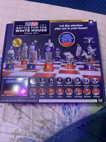 2020 Battle For The White House Limited Edition Chess Set | eBay