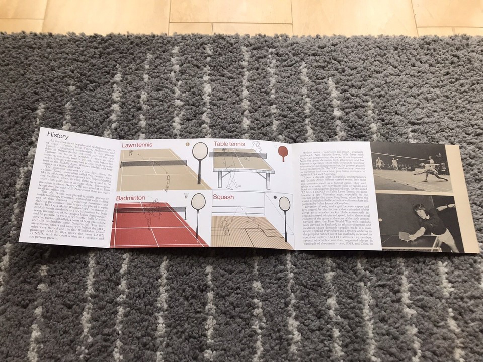 1977 RACKET SPORTS STAMPS PRESENTATION PACK No.89 MINT STAMP SET ...