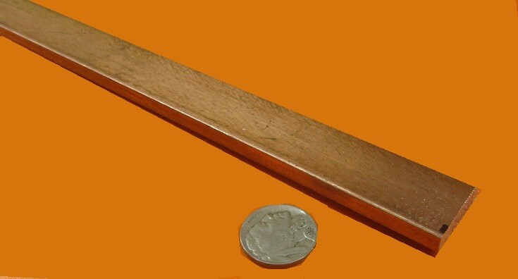 182 Copper Bar 1/4" Thick x 1.0" Wide x 3 Foot Length | eBay