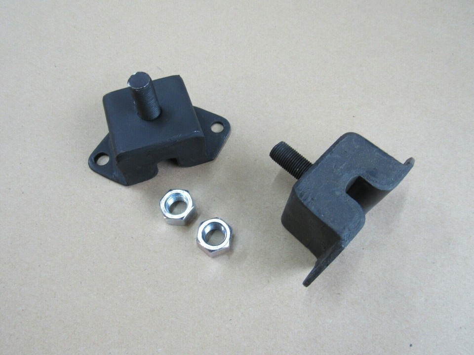 Engine Mounts and Nuts Fits Willys Jeep MB GPW M38 M38A1 CJ2A CJ3A CJ3B ...