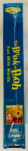 Book of Pooh, The: Fun With Words (VHS, 2001) for sale online | eBay