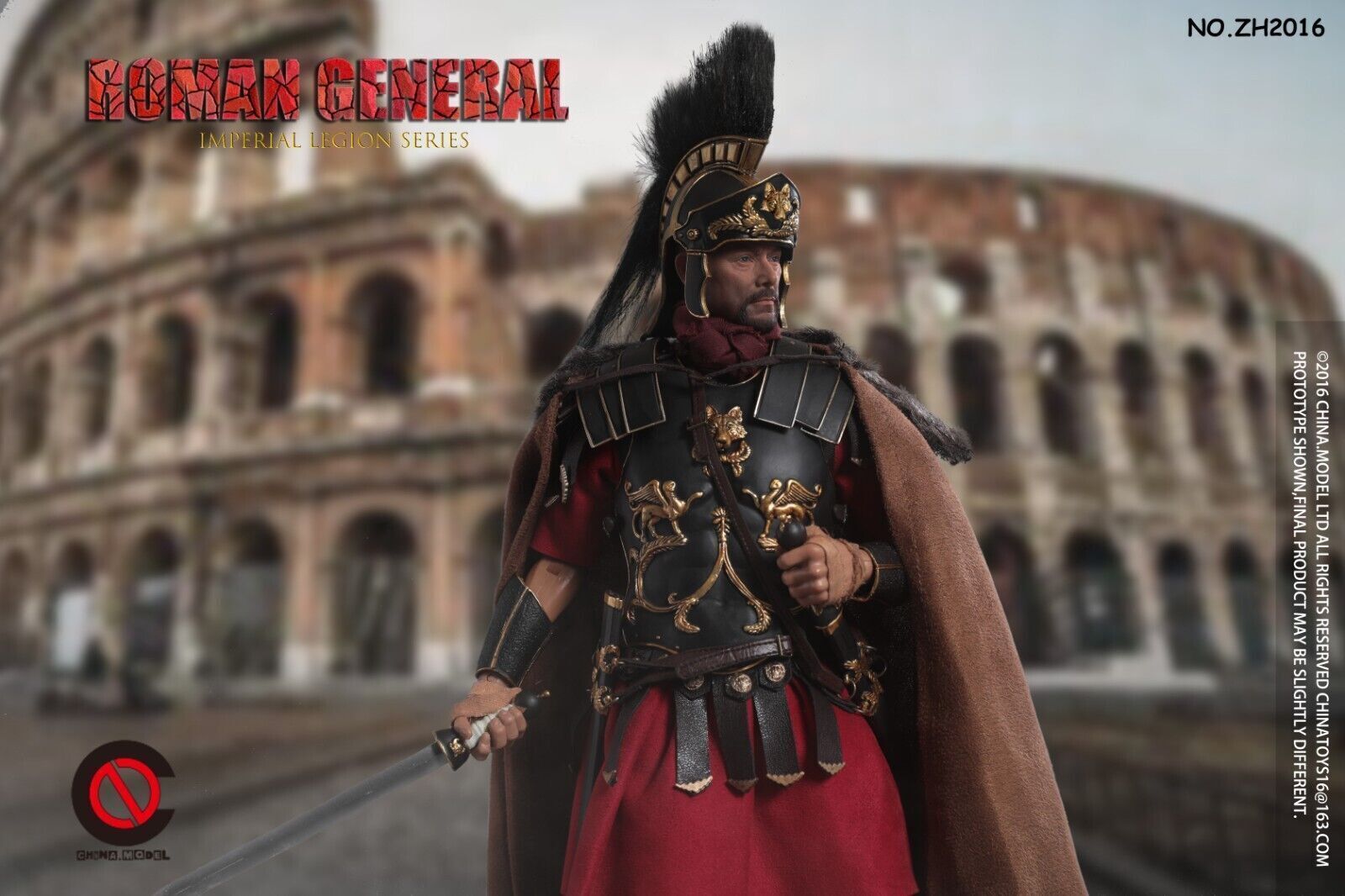 NEW Warriors KNIGHT Rome Imperial General with Metal Armor 1/6 FIGURE ...