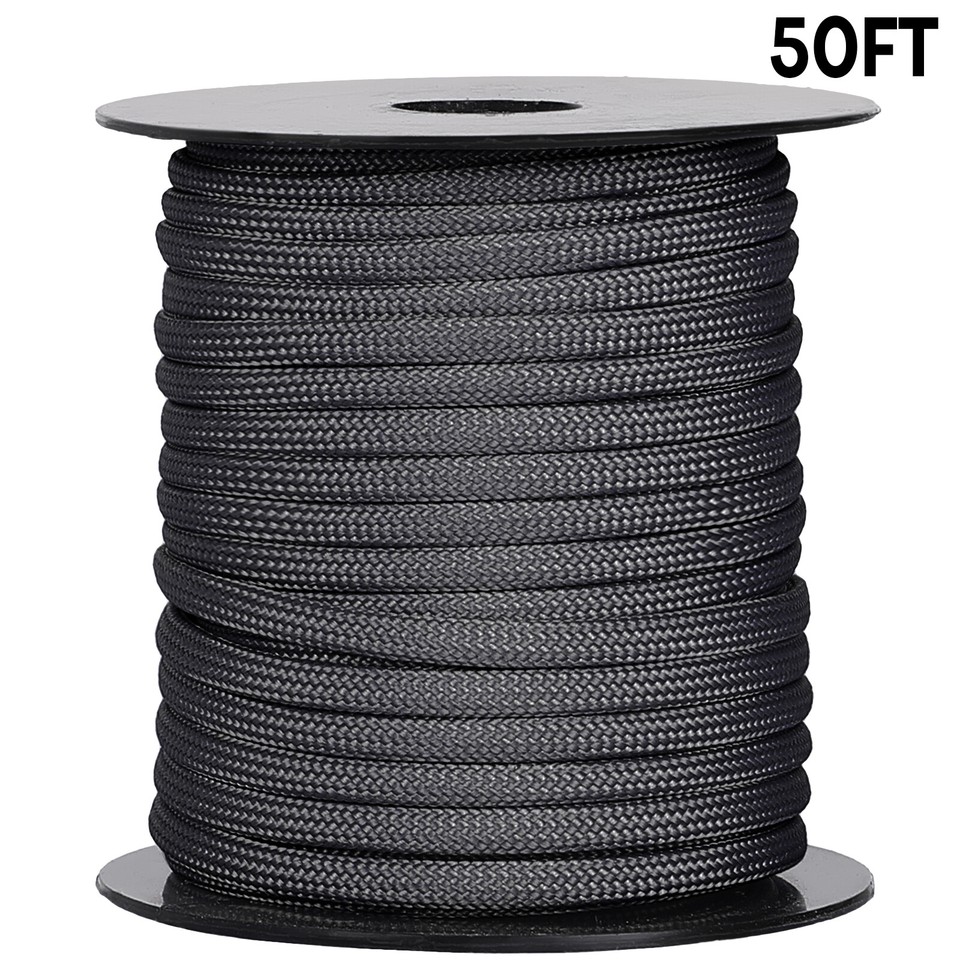 50ft-1000ft 650lb Paracord/Parachute Cord 9 Strand Nylon Paracord Rope ...