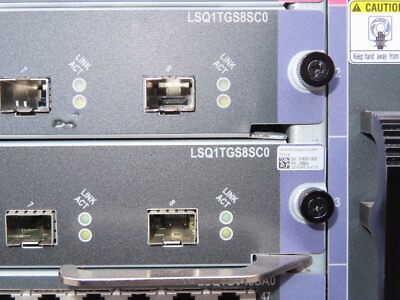 HP JF290A S7500 8-Port 10GBase-R-SFP+ Module Blade LSQ1TGS8SC0 | eBay