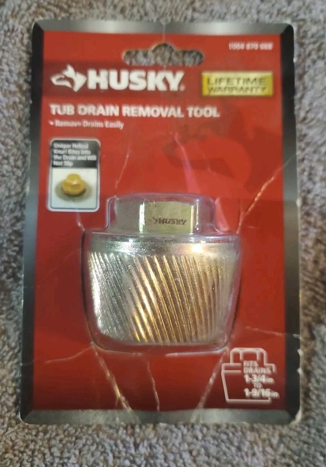 Husky Tub Drain Removal Tool For Drains Model # 1004 870 668 Open Box ...