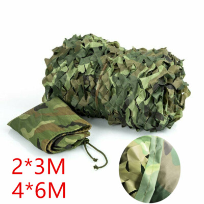 Camo Net Military Army Camouflage Netting Hunting Shooting Hide with ...