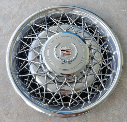 CADILLAC WIRE WHEEL COVER SPOKE HUBCAP 15" INCH 1970'S | eBay
