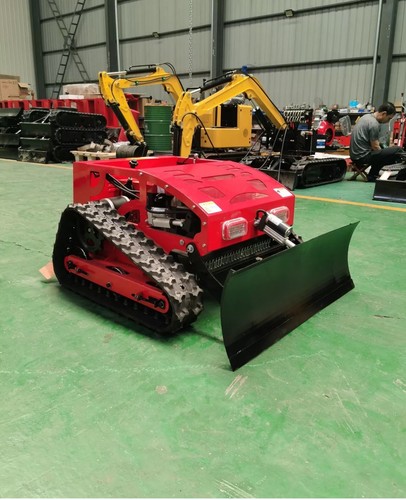 Automatic Lawn Mower with Remote Control track Robotic Lawnmower & Snow ...