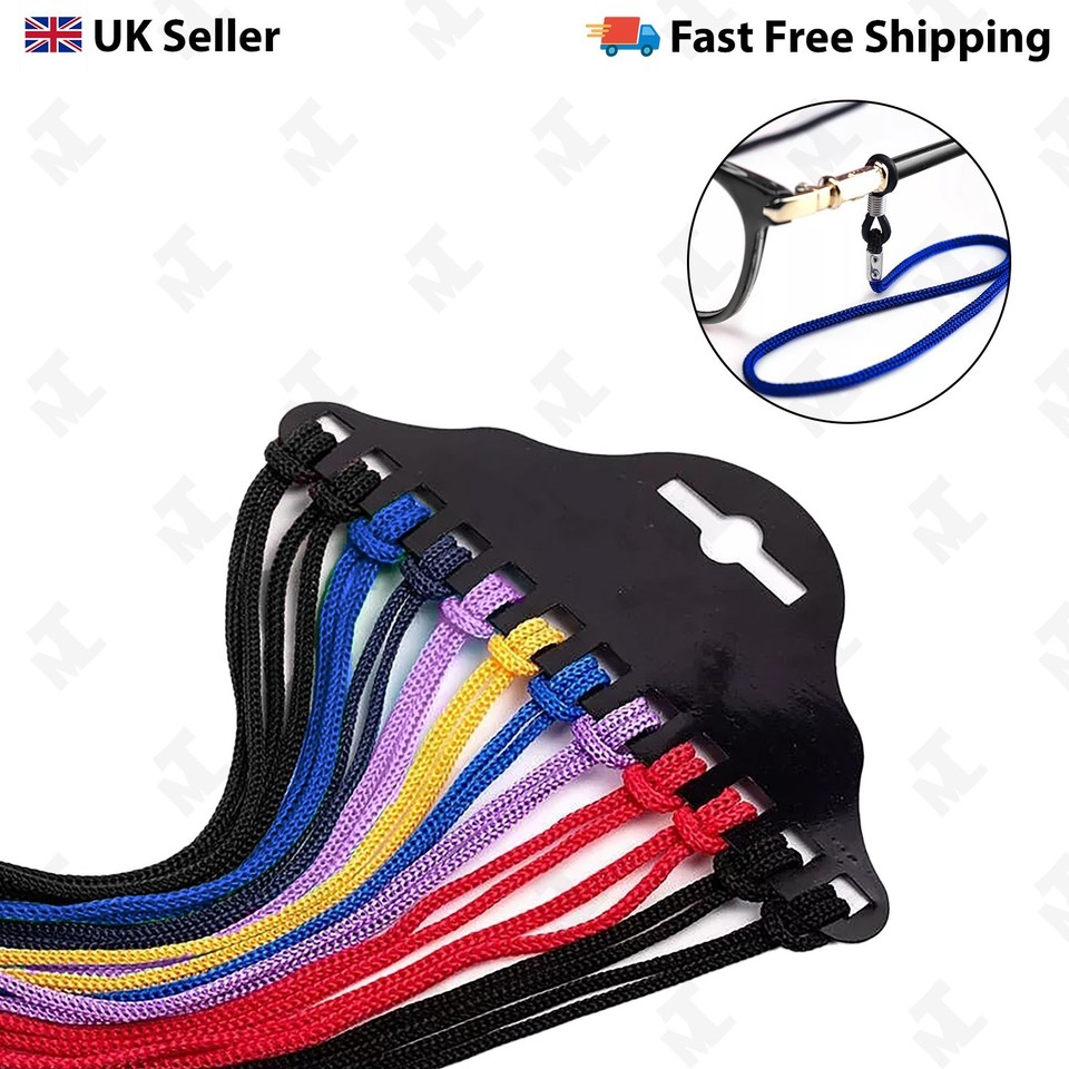 Glasses Cord Strap Nylon Eyeglass Chain Holder Neck Lanyard Retainer ...