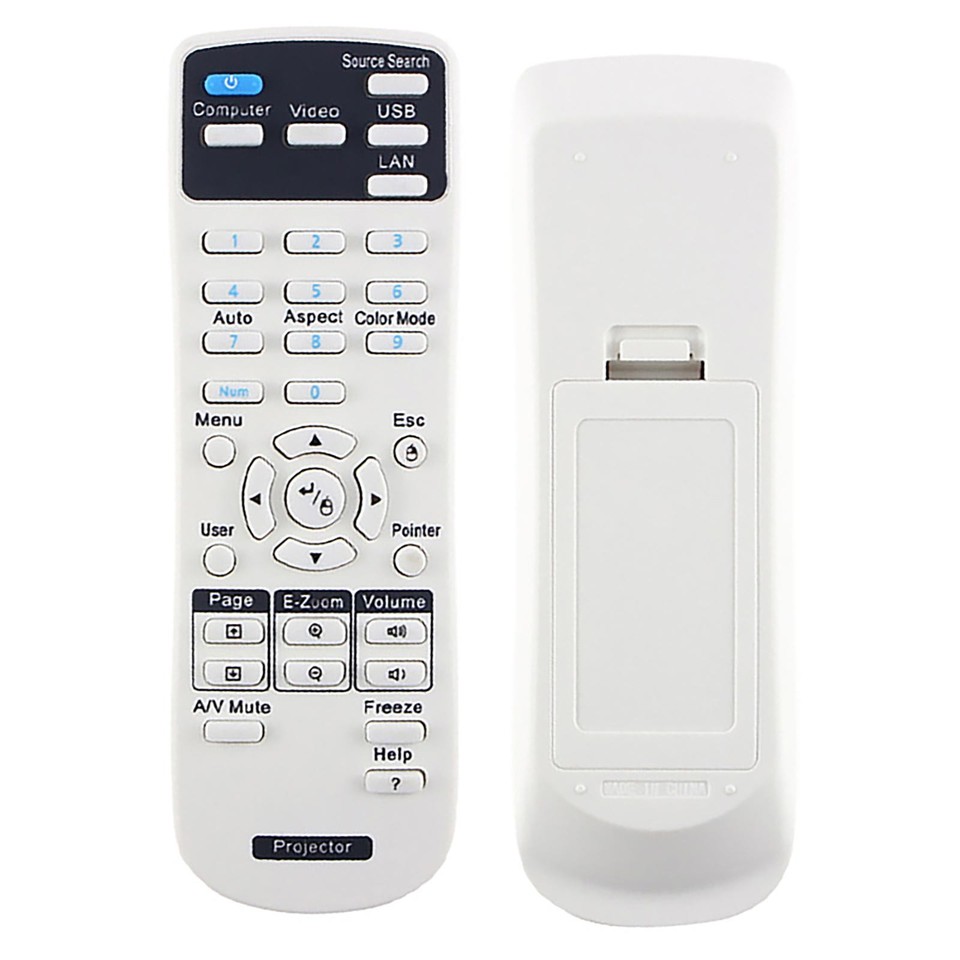 433MHz Frequency Projector Remote Control For EPSON CB-S04 CB-S04E CB ...