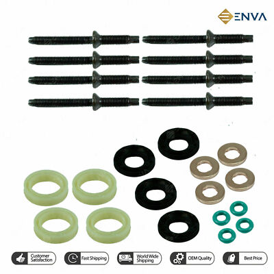 For Mini R56 Cooper D 1.6 D 06-10 Fuel Injector Seal Washer O-Ring Kit ...