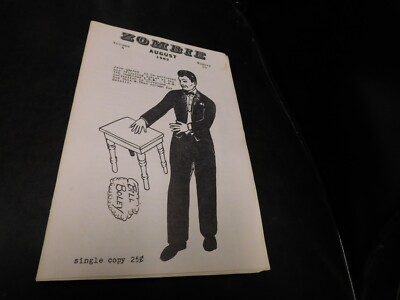 Zombie Magazine Of Magic Vol 4 #10 | eBay