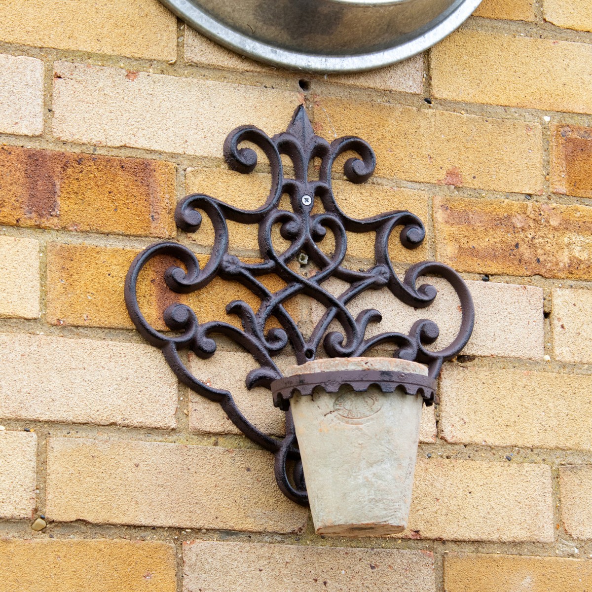 Cast Iron Wall Plant Holders Sungmor 2 Pack Cast Iron Wall Planter