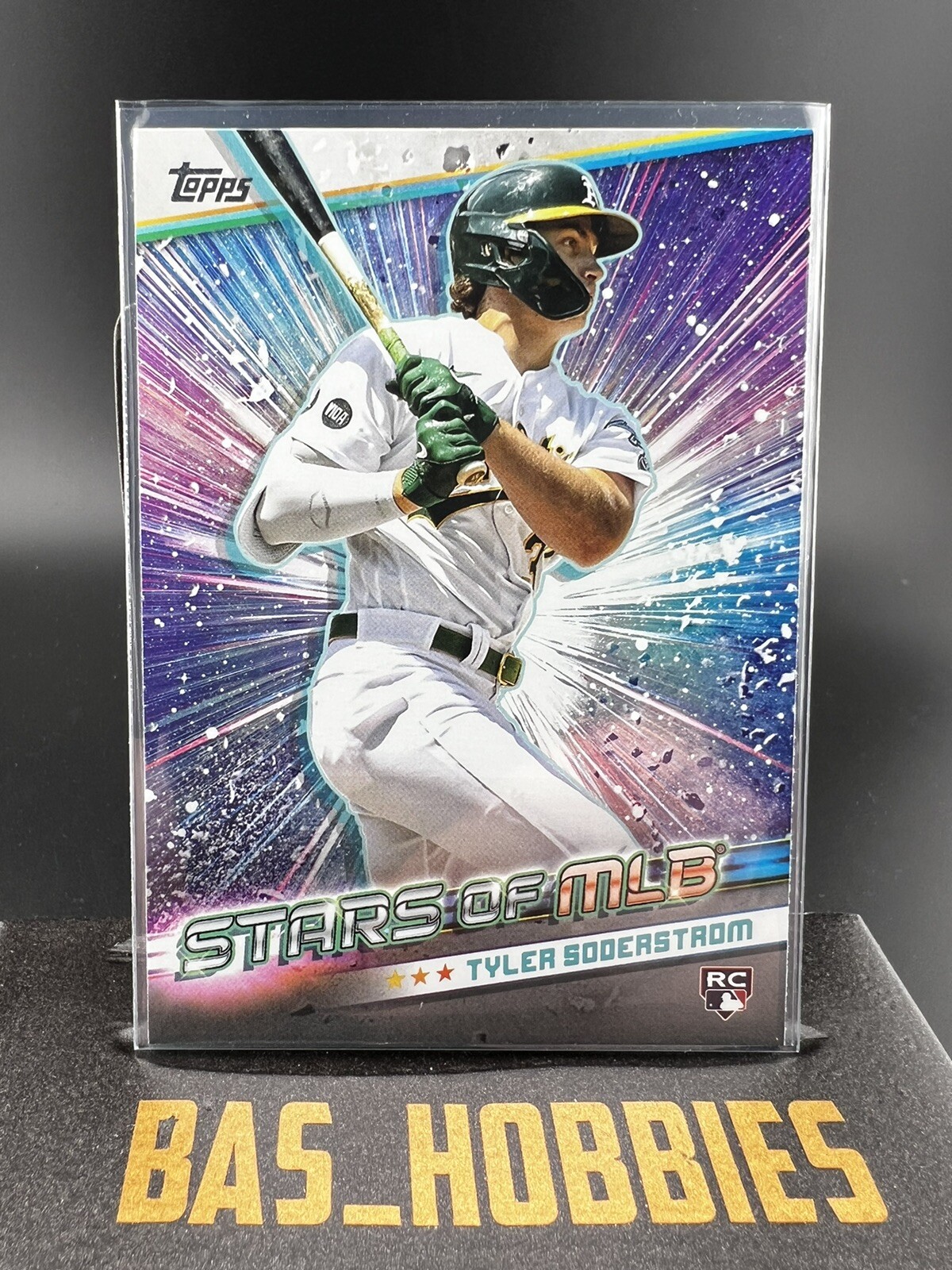 Tyler Soderstrom Stars Of MLB Rookie Card RC 2024 Topps Series 1 #18 ...