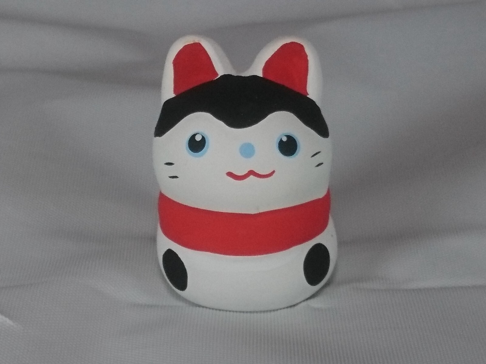 Settsu Kokubunji Temple buddha dog clay Doll Omikuji doll in Osaka ...