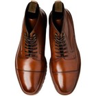 Loake Mens Leather Aquarius Boot Shoes Cedar Dark Brown Grain Sizes UK7 ...