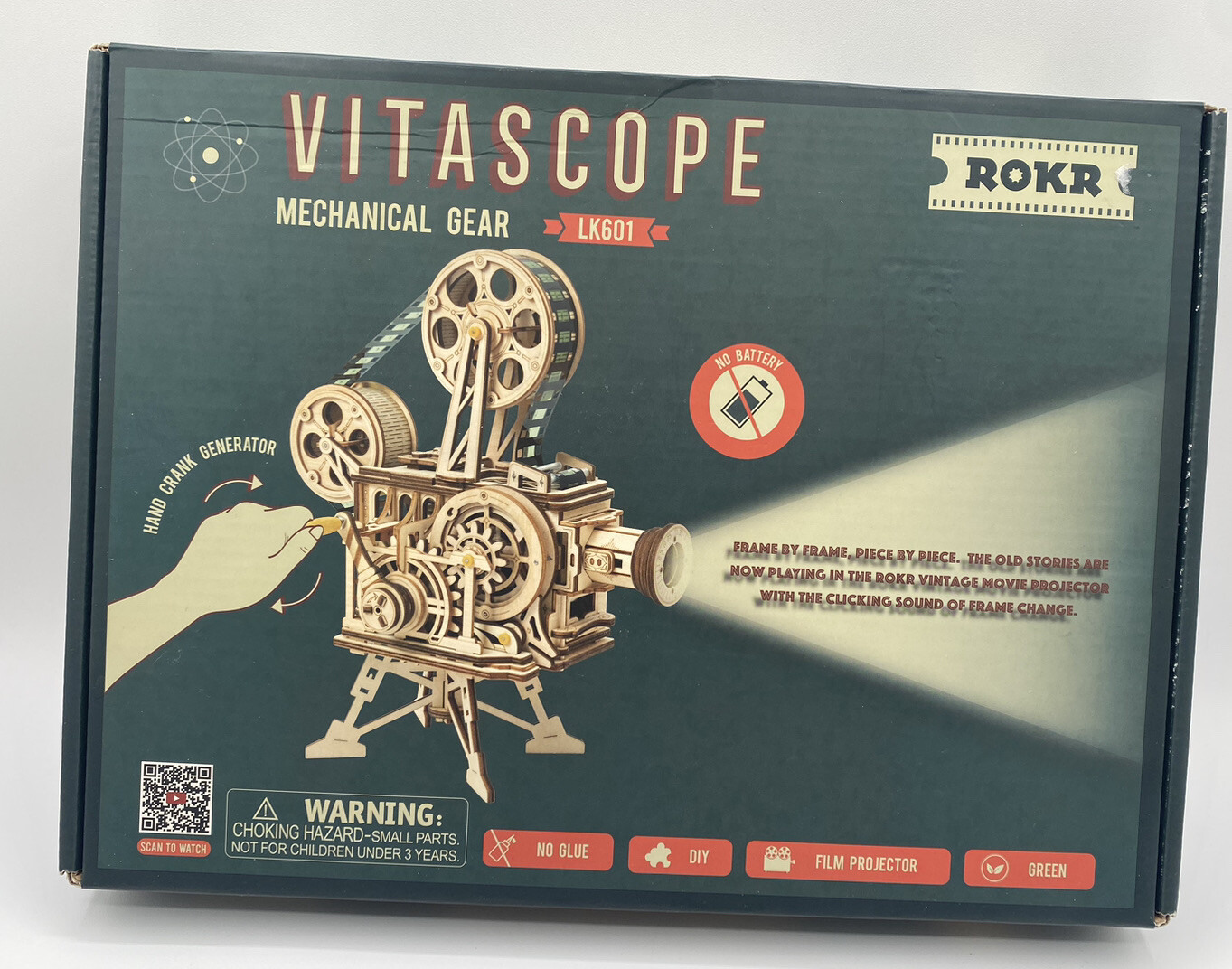 ROKR Vitascope Mechanical Gear LK601 3D Adult Wooden Puzzle | eBay