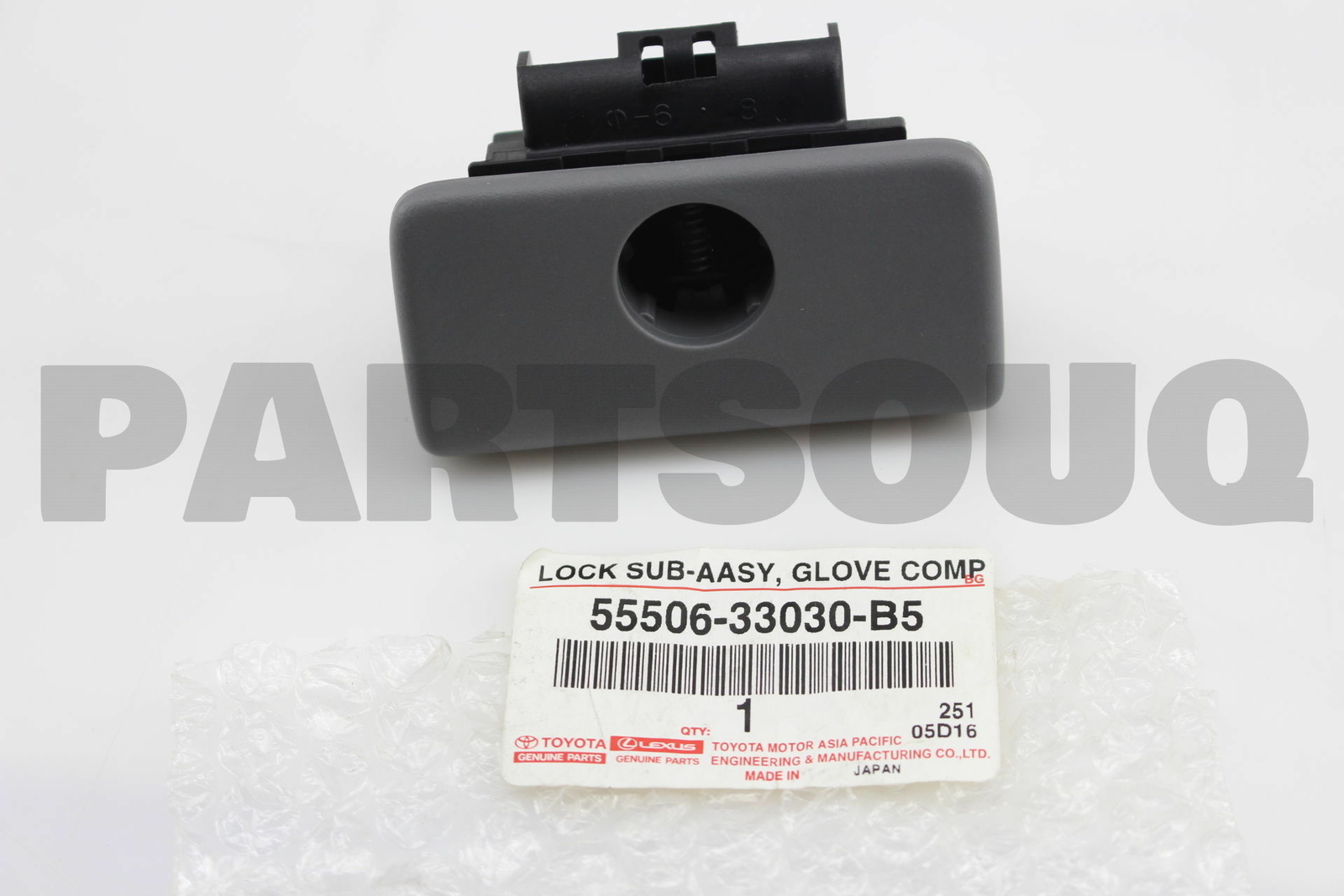 5550633030B5 Genuine Toyota LOCK ASSY, GLOVE COMPARTMENT DOOR 55506 ...