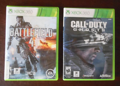 Xbox 360 Games - Call of Duty Ghosts AND Battlefield4 - Each with 2 ...