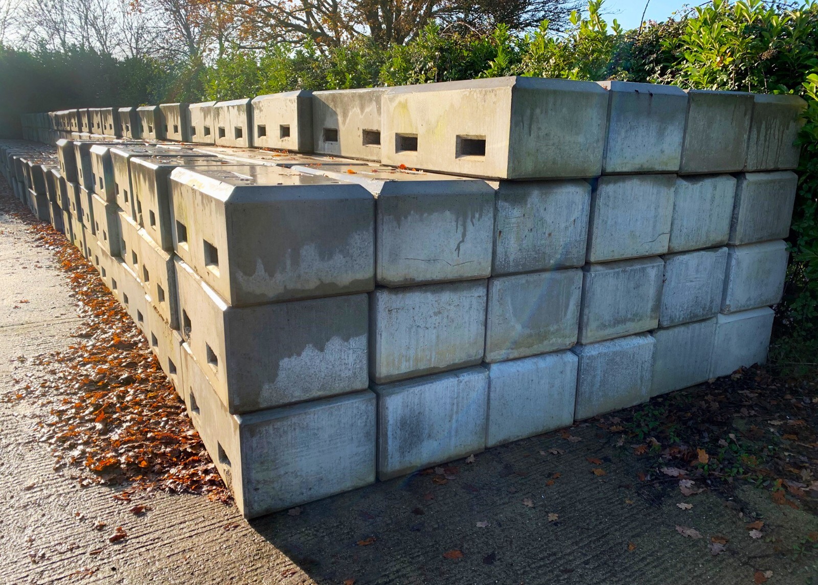 BNM 750kg Concrete Blocks - 1200 x 500 x 500 mm | eBay UK