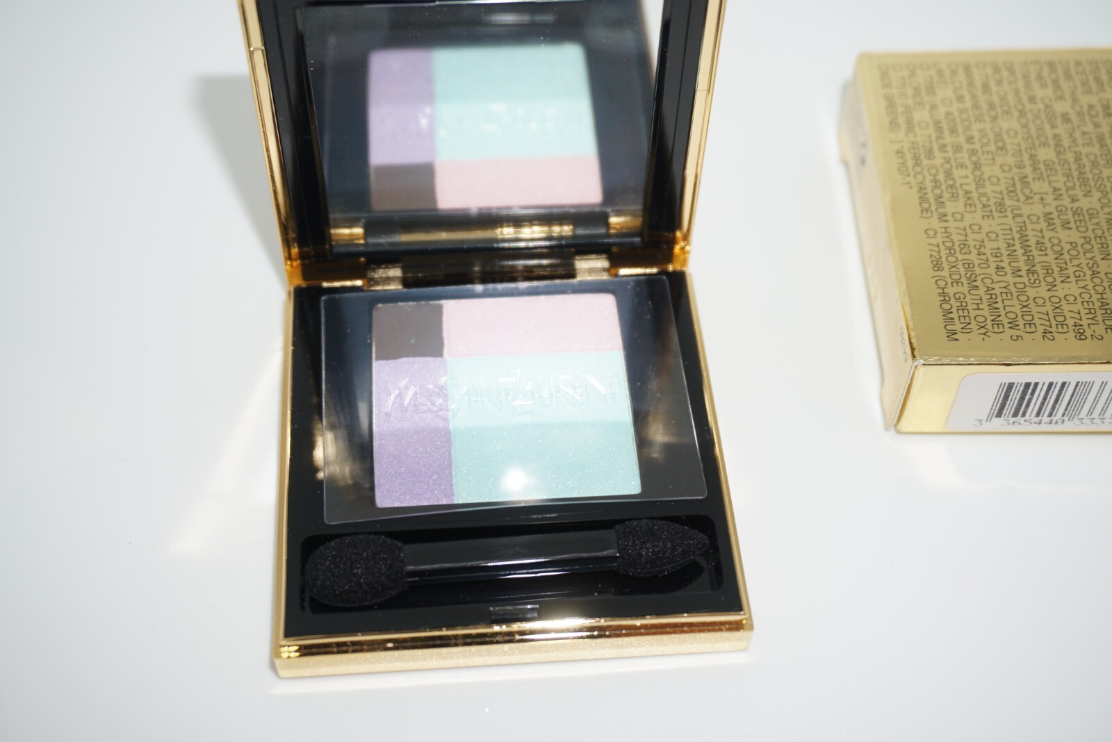YSL 4 Colour Harmony For Eyes Eyeshadow Palette ~ 6 Pastel ~ NIB | eBay