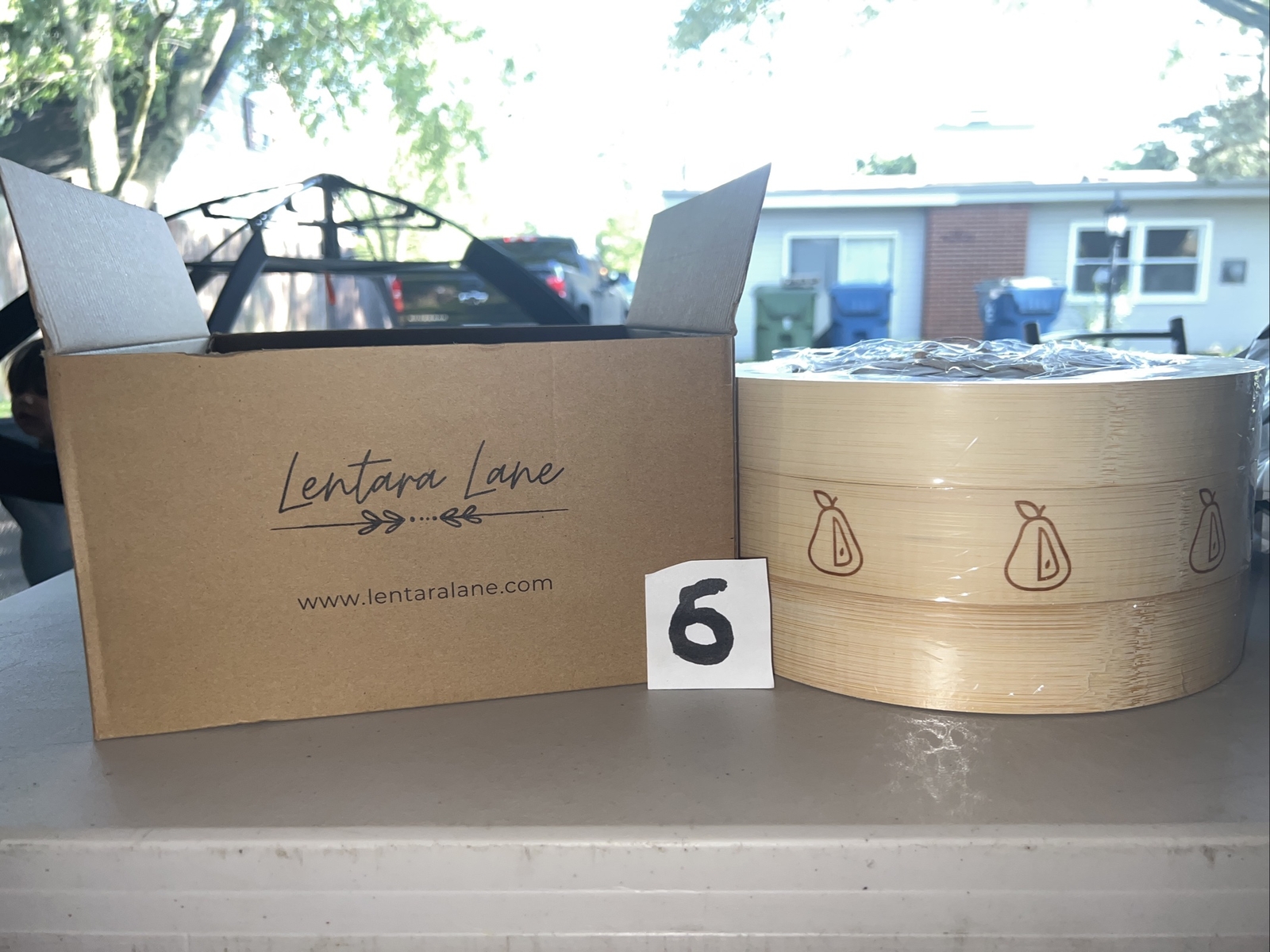 Lentara Lane 10" Bamboo Food Dumpling Steamer 2 Tier Baskets | eBay