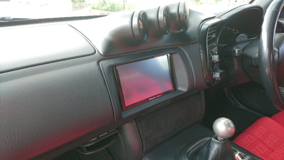 HONDA Genuine S2000 S2K AP1 AP2 RHD Navigation Bezel Trim Double Din Dash 7" LCD | eBay