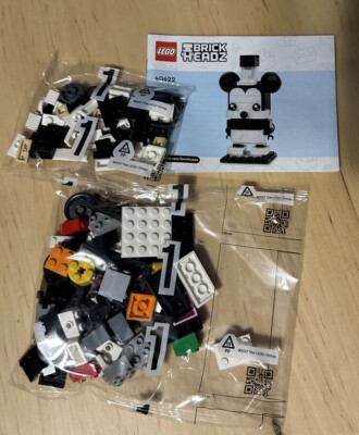 LEGO 40622 Mickey Mouse Steamboat Brickheadz Only Disney 100th ...