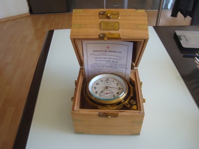 Clocks - Navy Chronometer