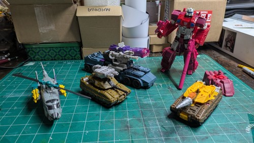 Transformers Combiner Wars Brawl Vortex Onslaught Bruticus Scattershot ...