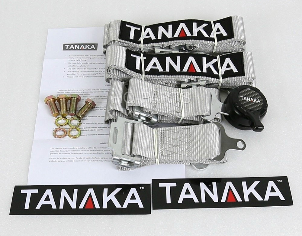 1 TANAKA UNIVERSAL SILVER 4 POINT CAMLOCK QUICK RELEASE RACING SEAT ...