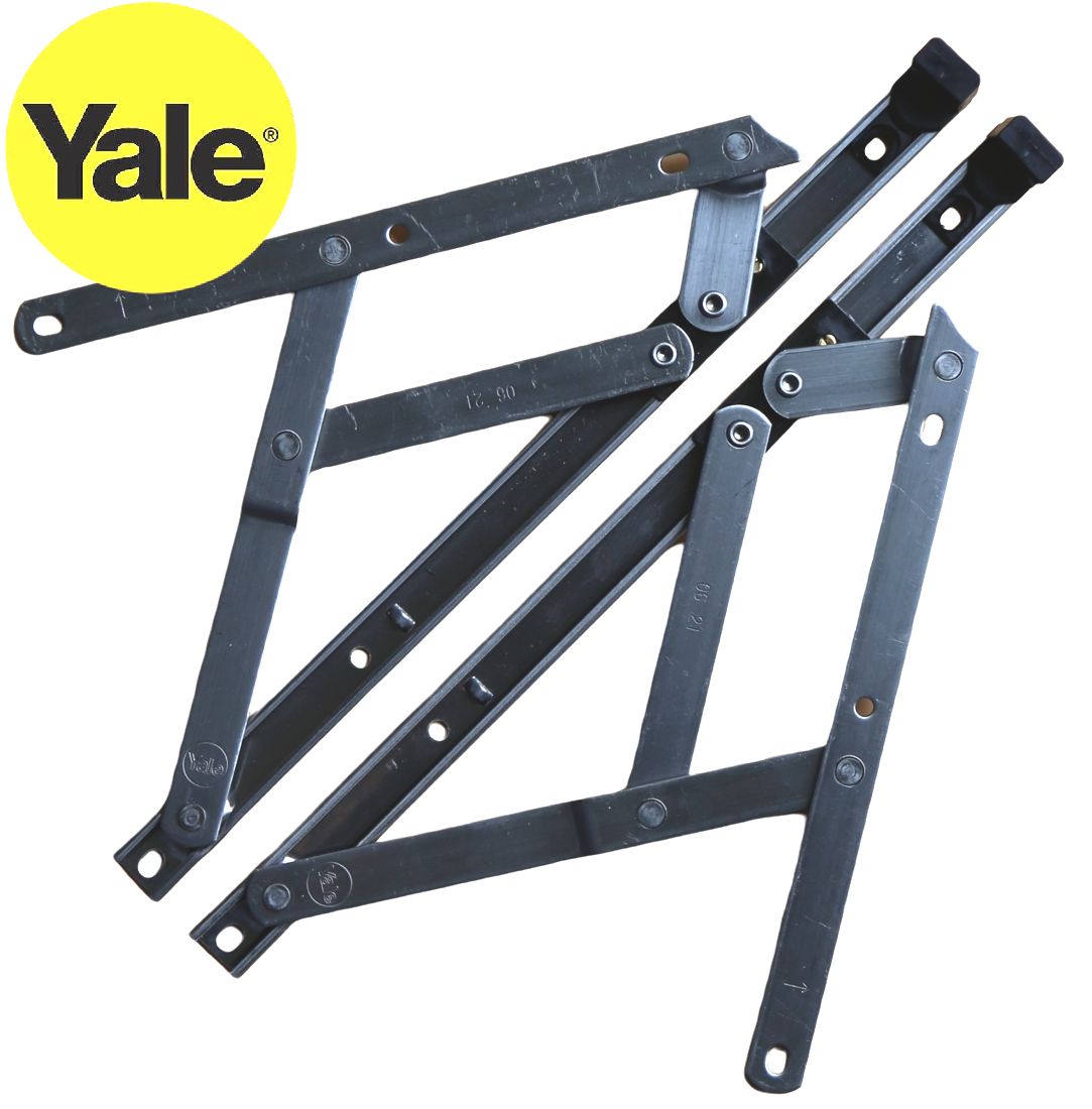 Window Hinge Friction Stay YALE uPVC Pair 8" 10" 12" 16" 20" 24" Double ...