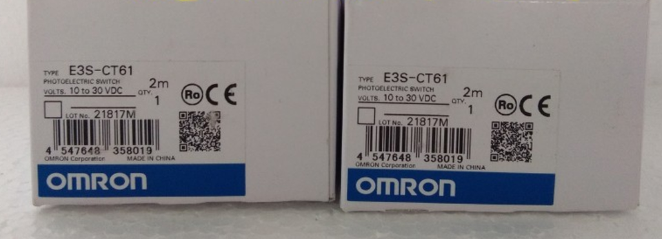 1PCS New Omron E3S-CT61 (E3SCT61-D+E3S-CT61-L) Photoelectric Switch In ...