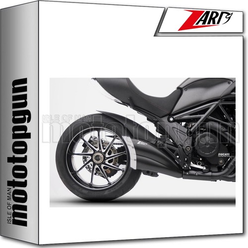 ZARD APPROUVE E3 LIGNE COMPLETE OPEN ACIER NOIR C DUCATI DIAVEL 2015 15 ...