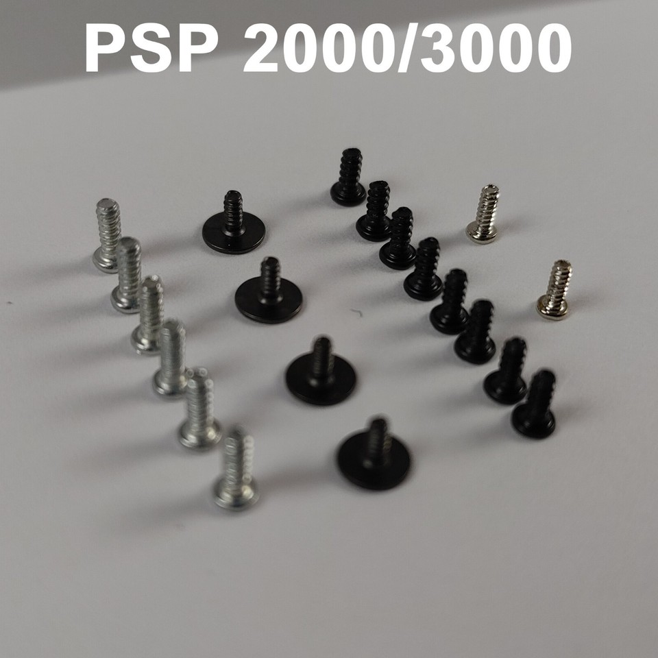 For Sony PlayStation Portable PSP 1000/2000/3000 Full Complete Screw ...