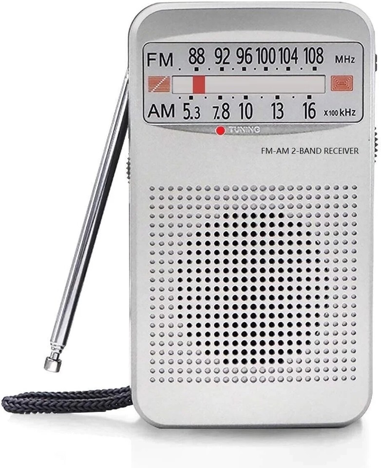 Portable AM FM Radio Compact Transistor Radio Pocket Radio | eBay